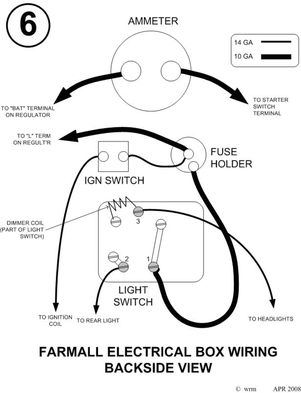 Please help, Farmall H 3 position elec switch - Technical IH Talk - Red ...