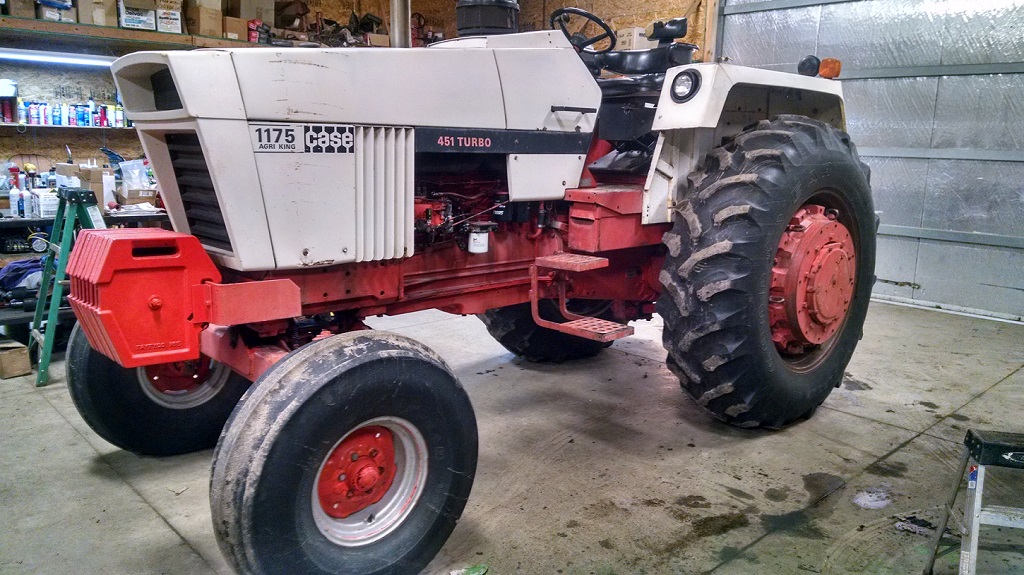 Ya got to like this Case 1175 thats been restored - General Chat - Red ...
