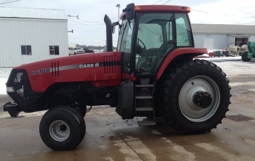 MX180 with two wheel drive looks nice - Technical IH Talk - Red Power ...