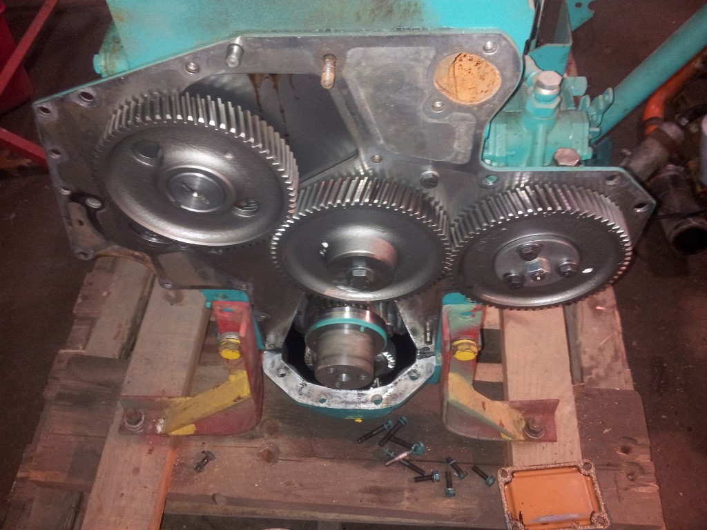 Brand New DT 358 for 515B Loader - IH Engines - Red Power Magazine ...