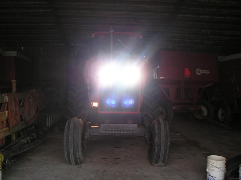 Got the new HID lights installed in the Steiger - Technical IH Talk ...