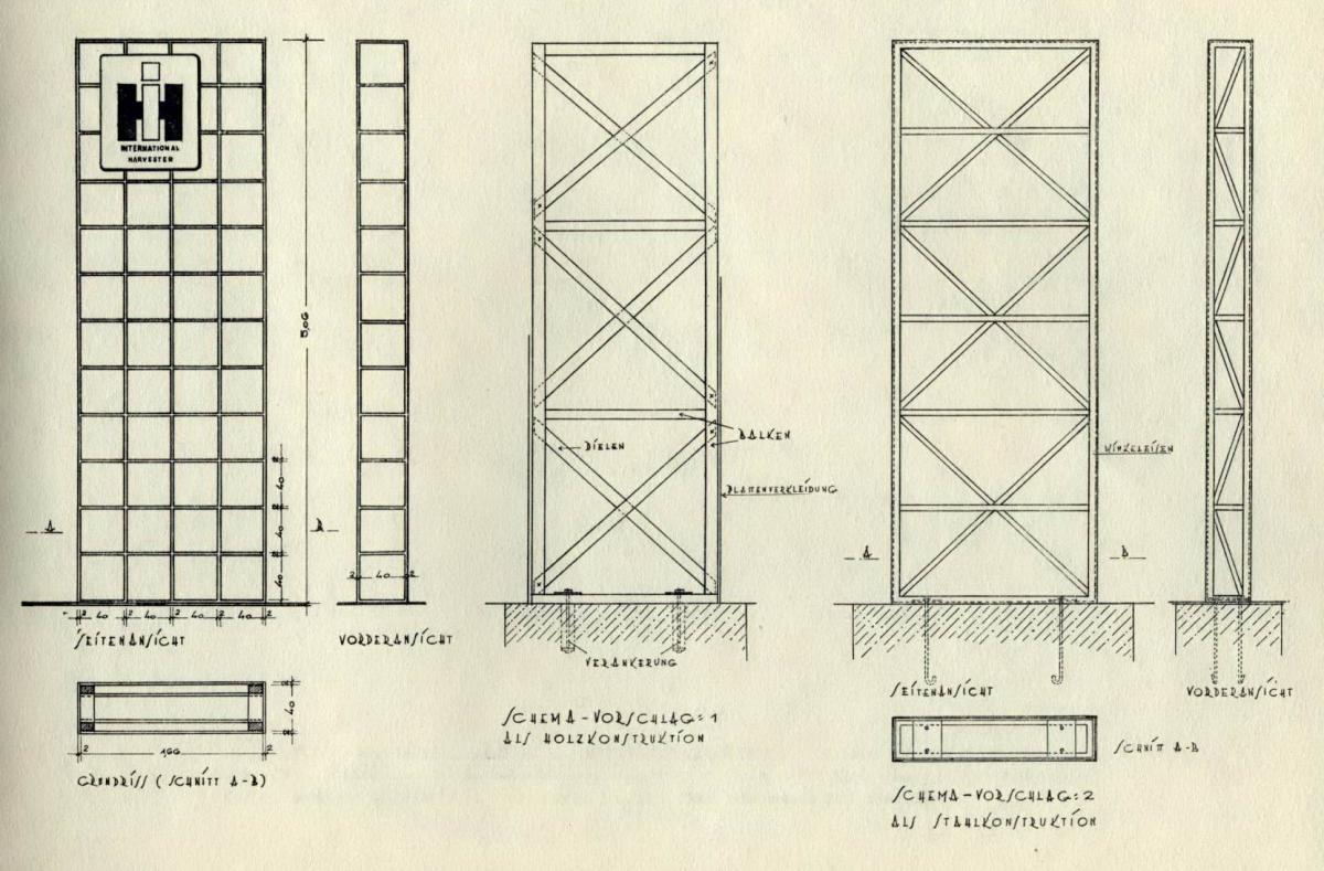 red pylon building - IH Toys, Memorabilia & Collectibles - Red Power ...