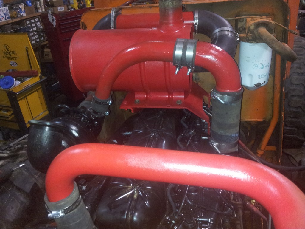 Brand New DT 358 for 515B Loader - IH Engines - Red Power Magazine ...