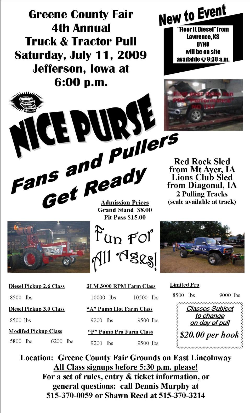Jefferson, IA tractor pull flyer - General Chat - Red Power Magazine ...