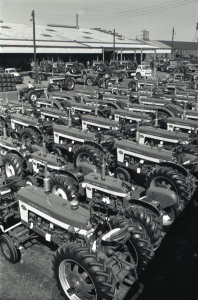 New 560/460s coming out of the Rock Island Farmall works plant ...