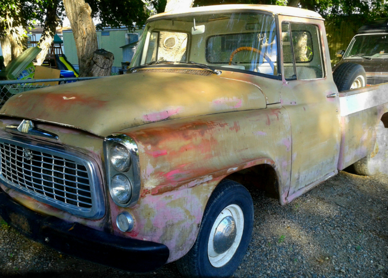 my first project: 1960 B110 & some ??'s - IH Trucks - Red Power ...