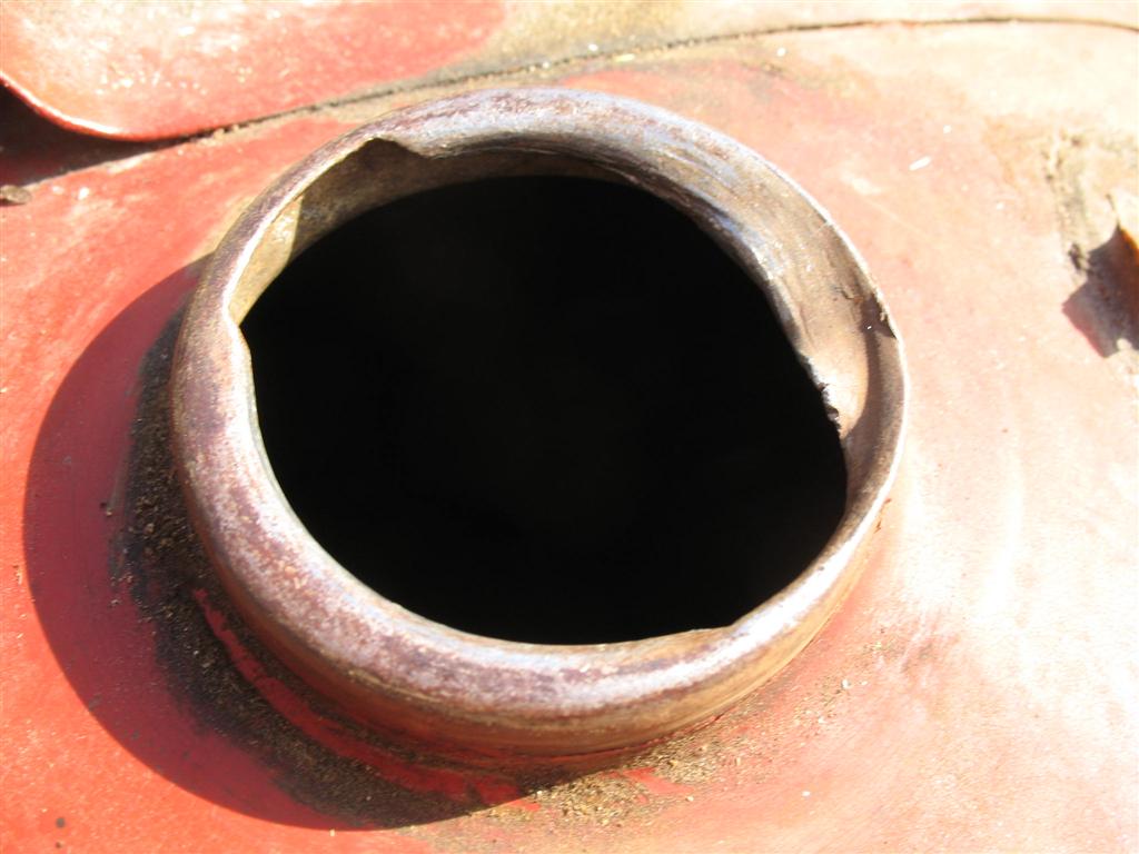 Letter series gas tank dent removal advice - General Chat - Red Power ...