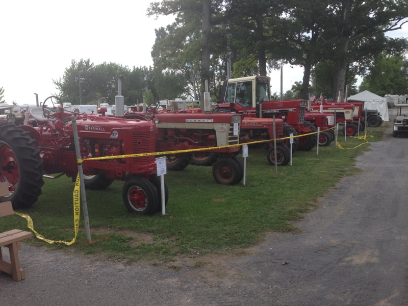 Pictures of Red Tractors at the Fulton County Fair - General Chat - Red ...