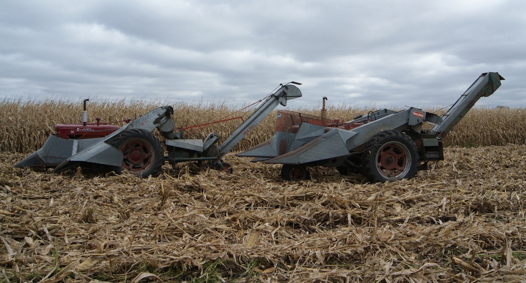Two M tractors and New Idea corn pickers - General Chat - Red Power ...