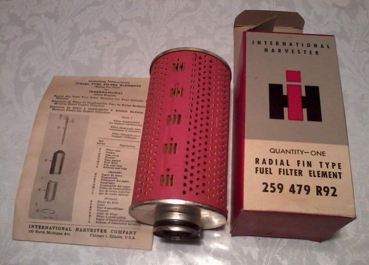 New old fuel filters... - Technical IH Talk - Red Power Magazine Community