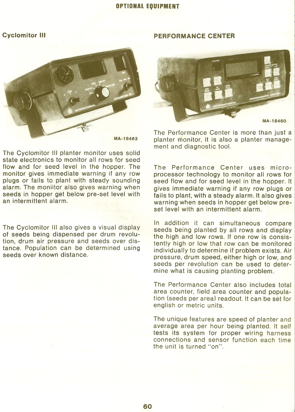 Early RIser III planter monitor - Technical IH Talk - Red Power ...