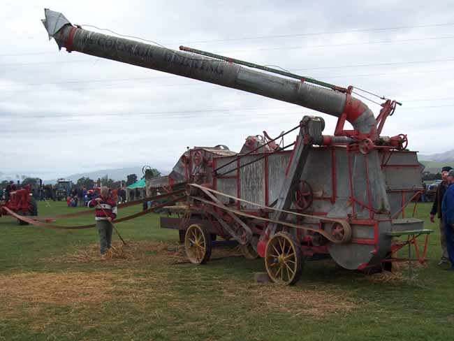 Beautiful Original IHC Threshing Machine - General Chat - Red Power ...