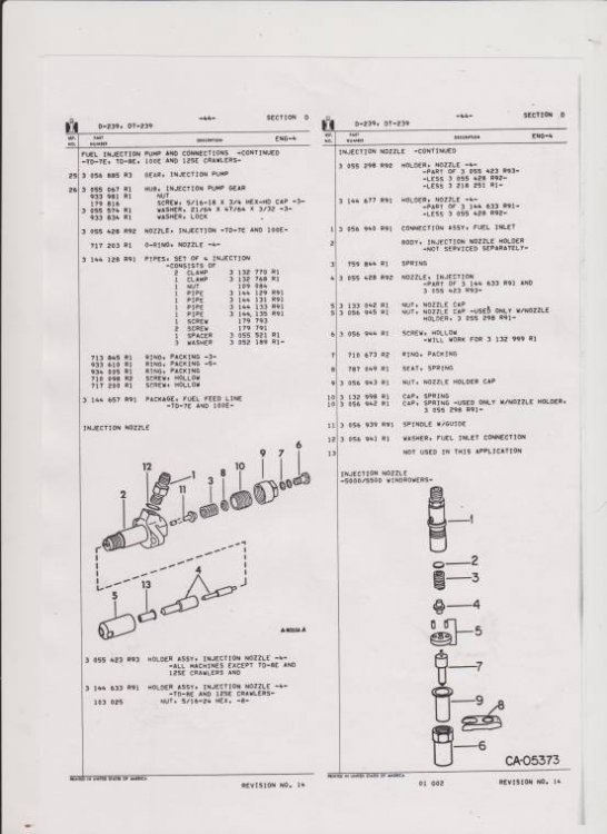 D239 injector installation question - Technical IH Talk - Red Power ...