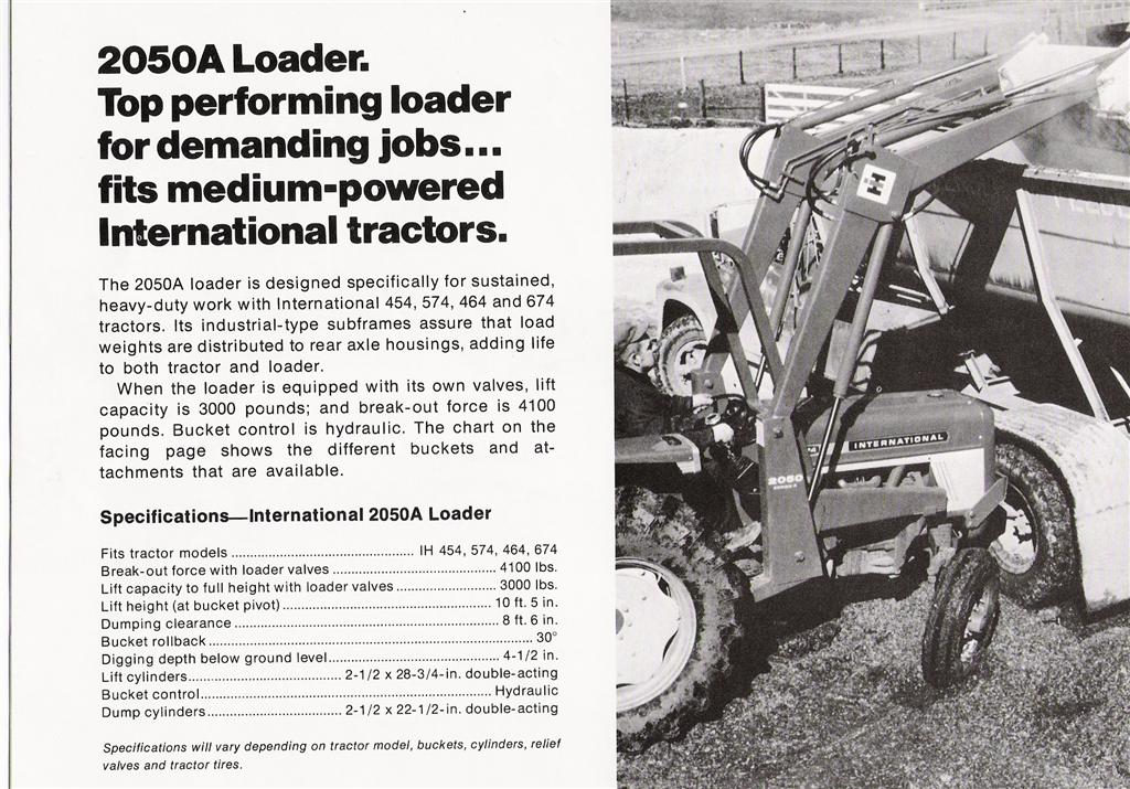 2000 Loader on a 574?? - Technical IH Talk - Red Power Magazine Community