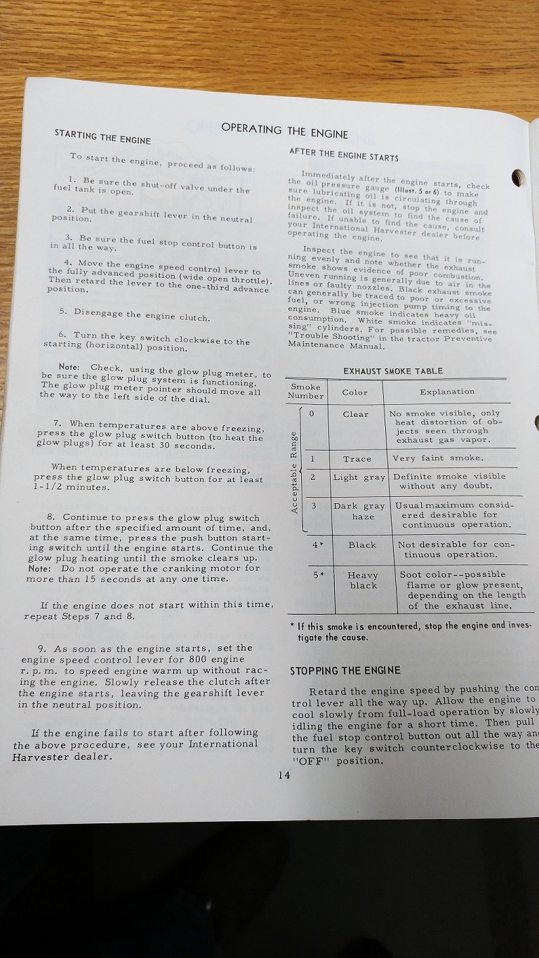 STARTED THE 560D Today - Technical IH Talk - Red Power Magazine Community
