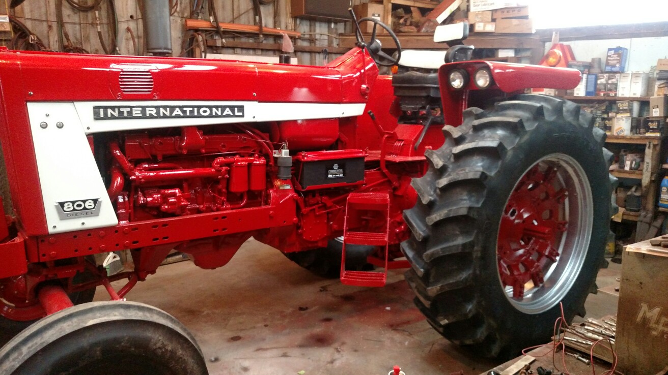 Got the 806 done - Technical IH Talk - Red Power Magazine Community