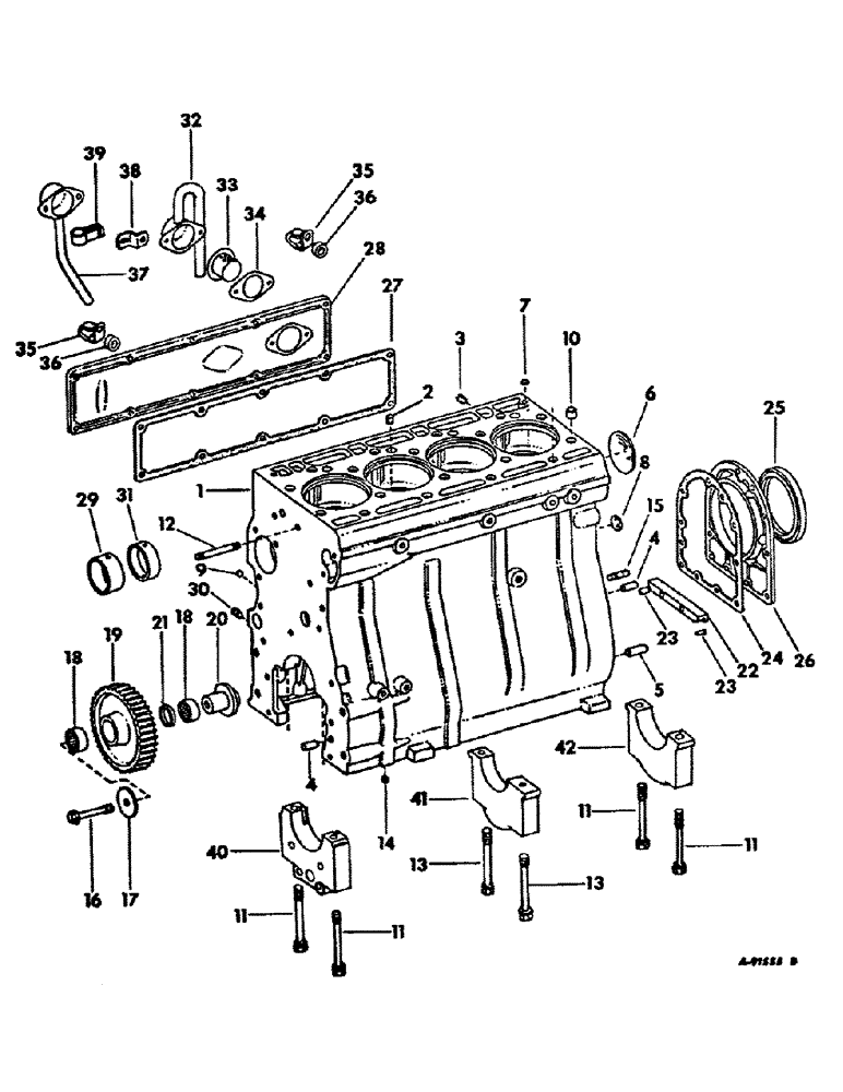 International DT239 Experimental Engine. - Technical IH Talk - Red ...