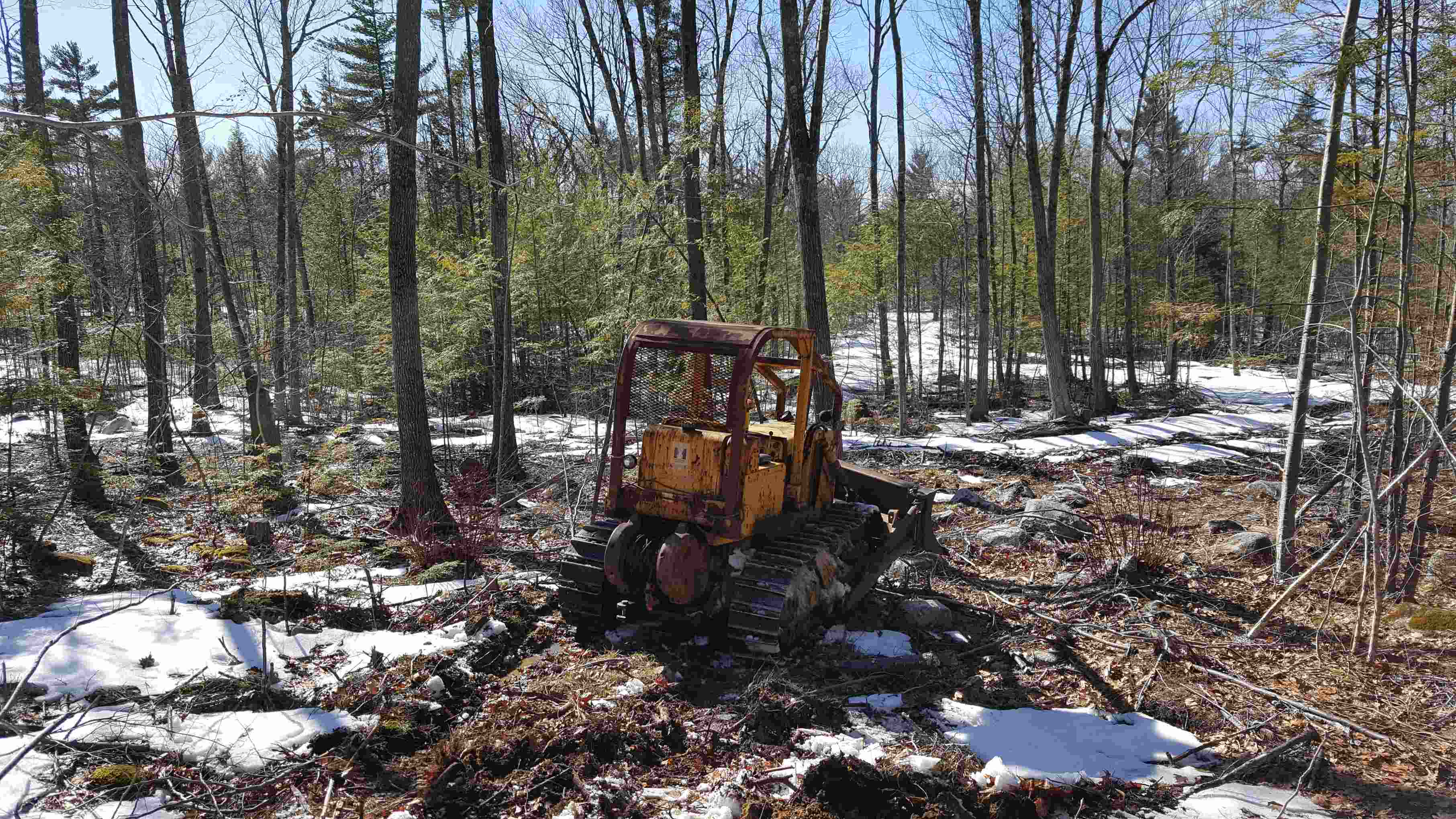 Winter cat logging - IH Construction Equipment - Red Power Magazine ...