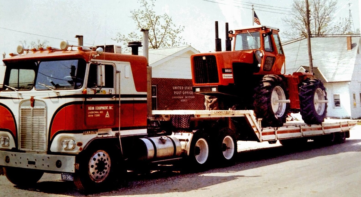 Delivery of new AC 8550 back in the late 70s and one sharp 7080 to boot ...