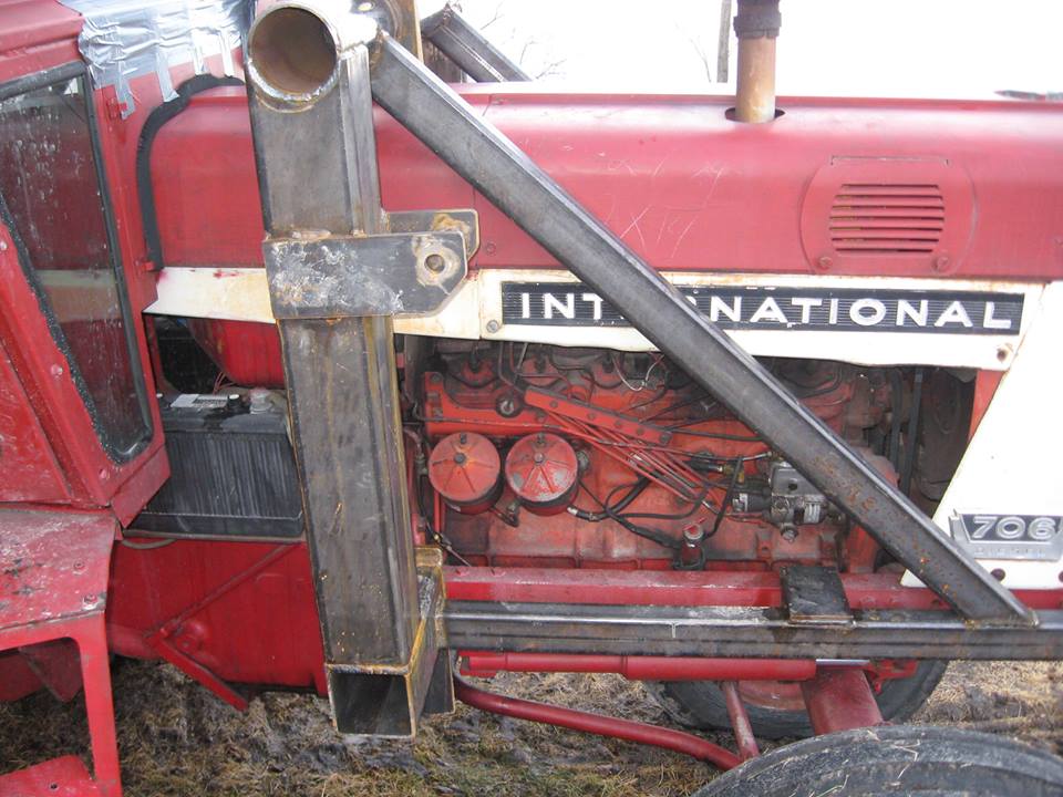 706 loader attachment, making cheap look better. - Technical IH Talk ...