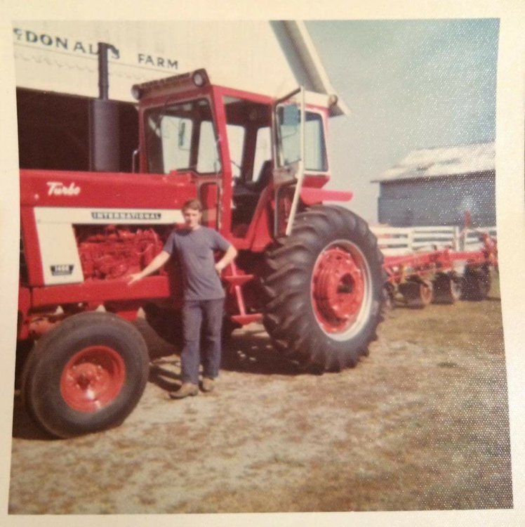 Young farmer and his brand new 1466 from years ago - General Chat - Red ...