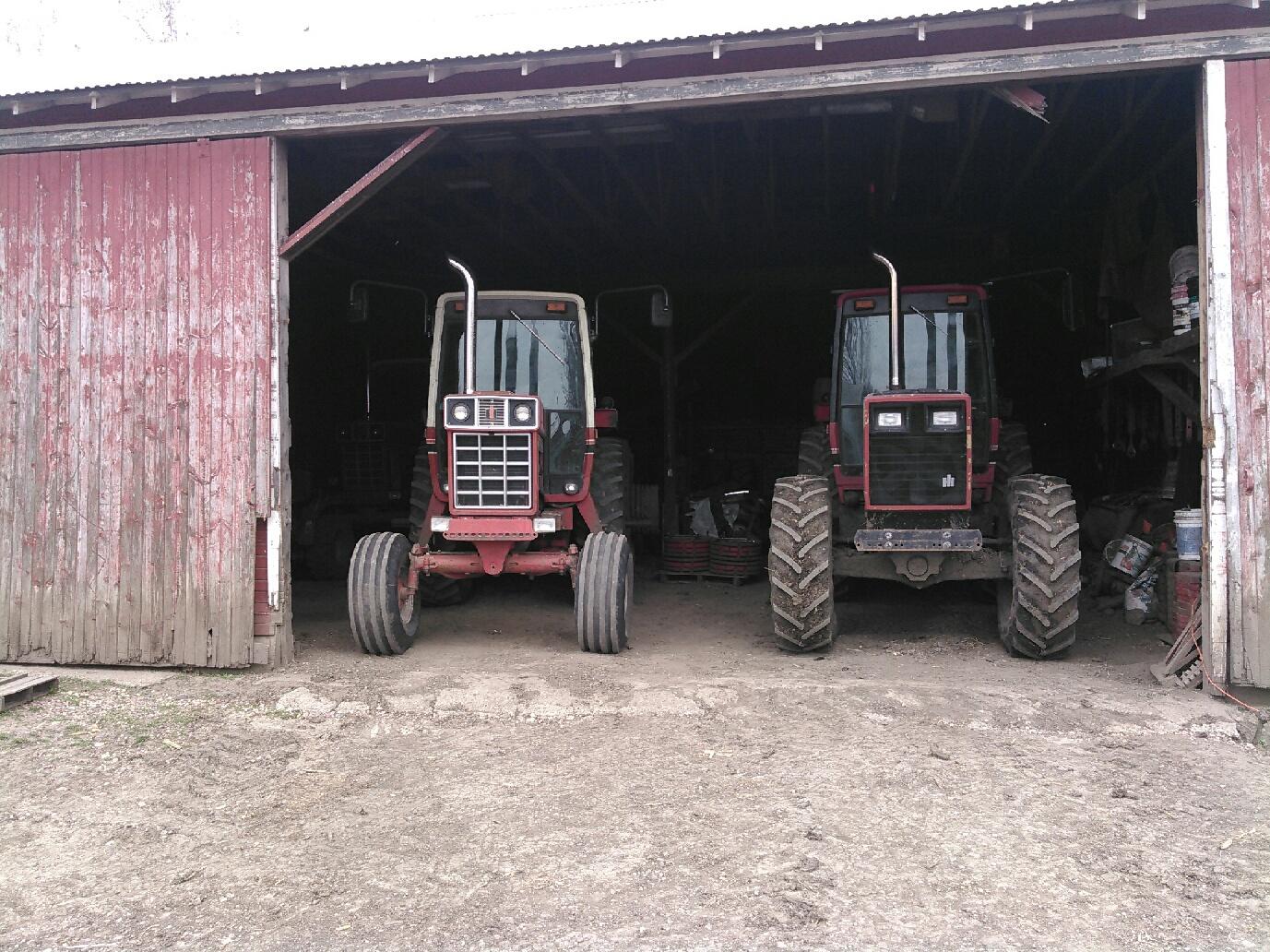 Old machine shed full of horses - General Chat - Red Power Magazine ...