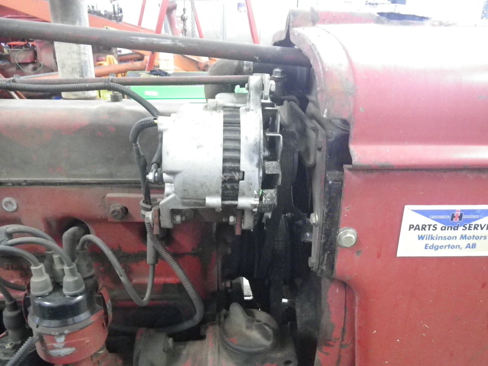 Farmall H 12 volt alternator conversion - Technical IH Talk - Red Power ...