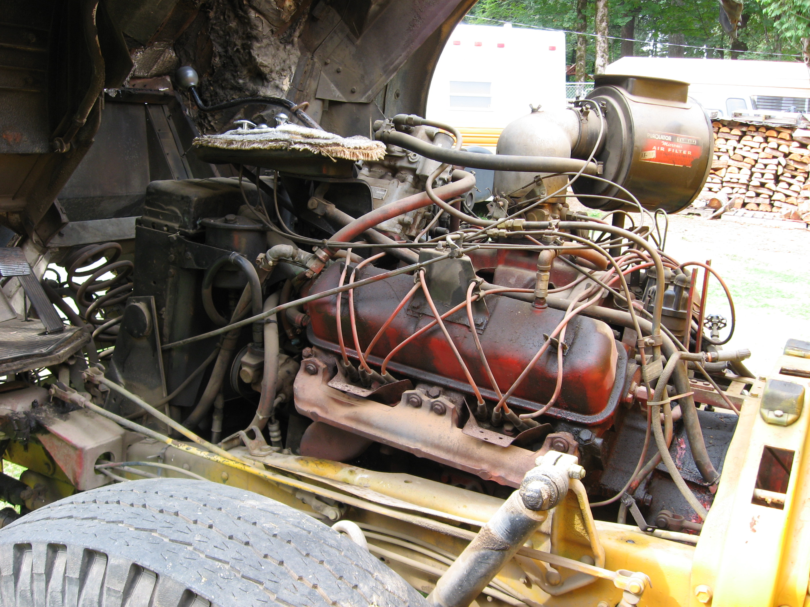 Help with tuenup parts for a 1959 international VCO fire engine W/ a ...