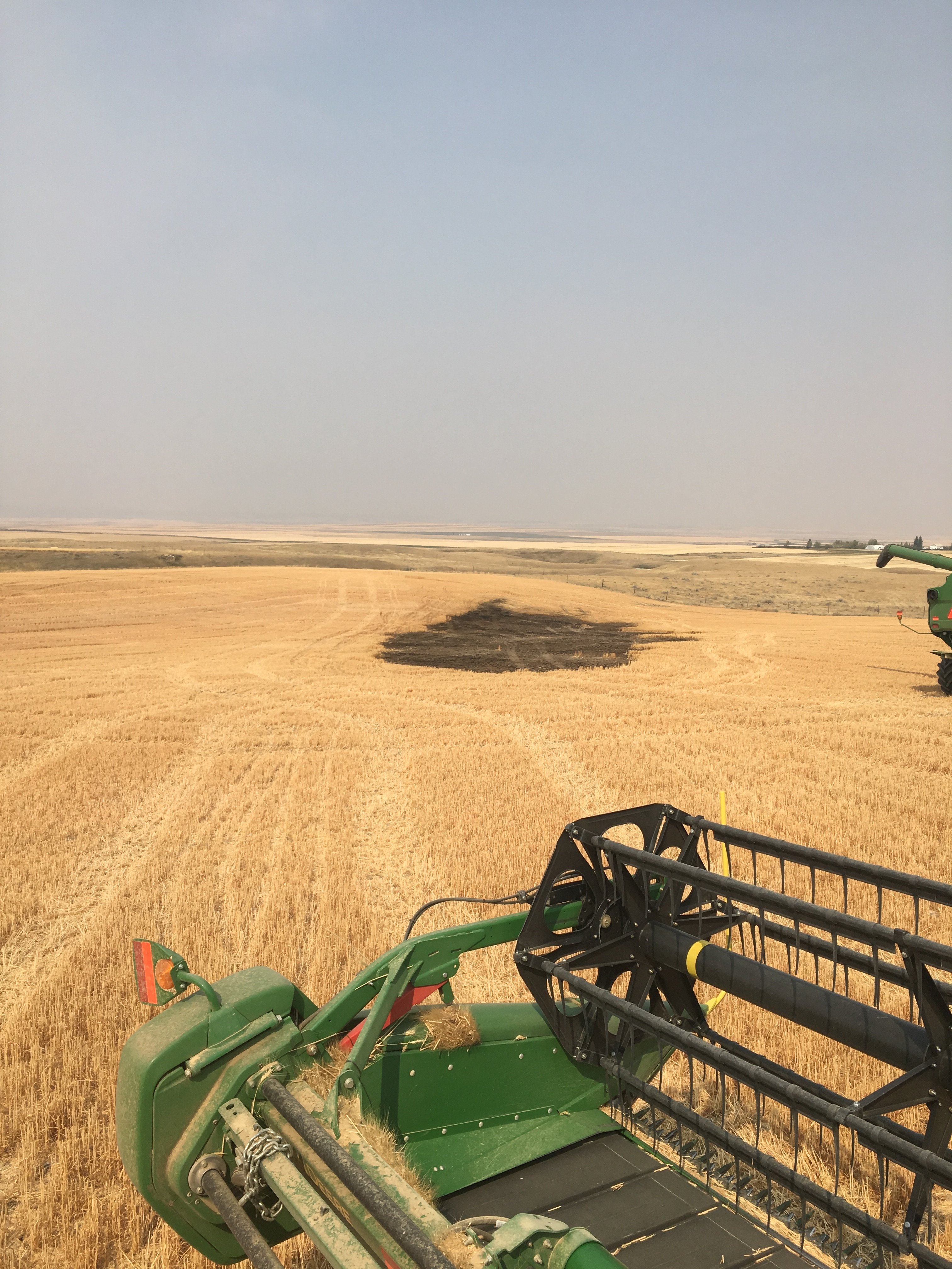 Red combine on fire and a Green tractor on fire - General Chat - Red ...