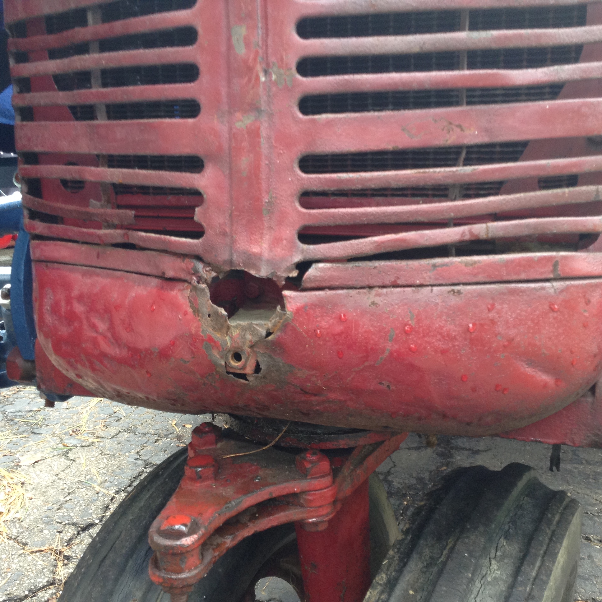 Repair the Farmall C Grill - Projects, Builds, & Restorations - Red ...