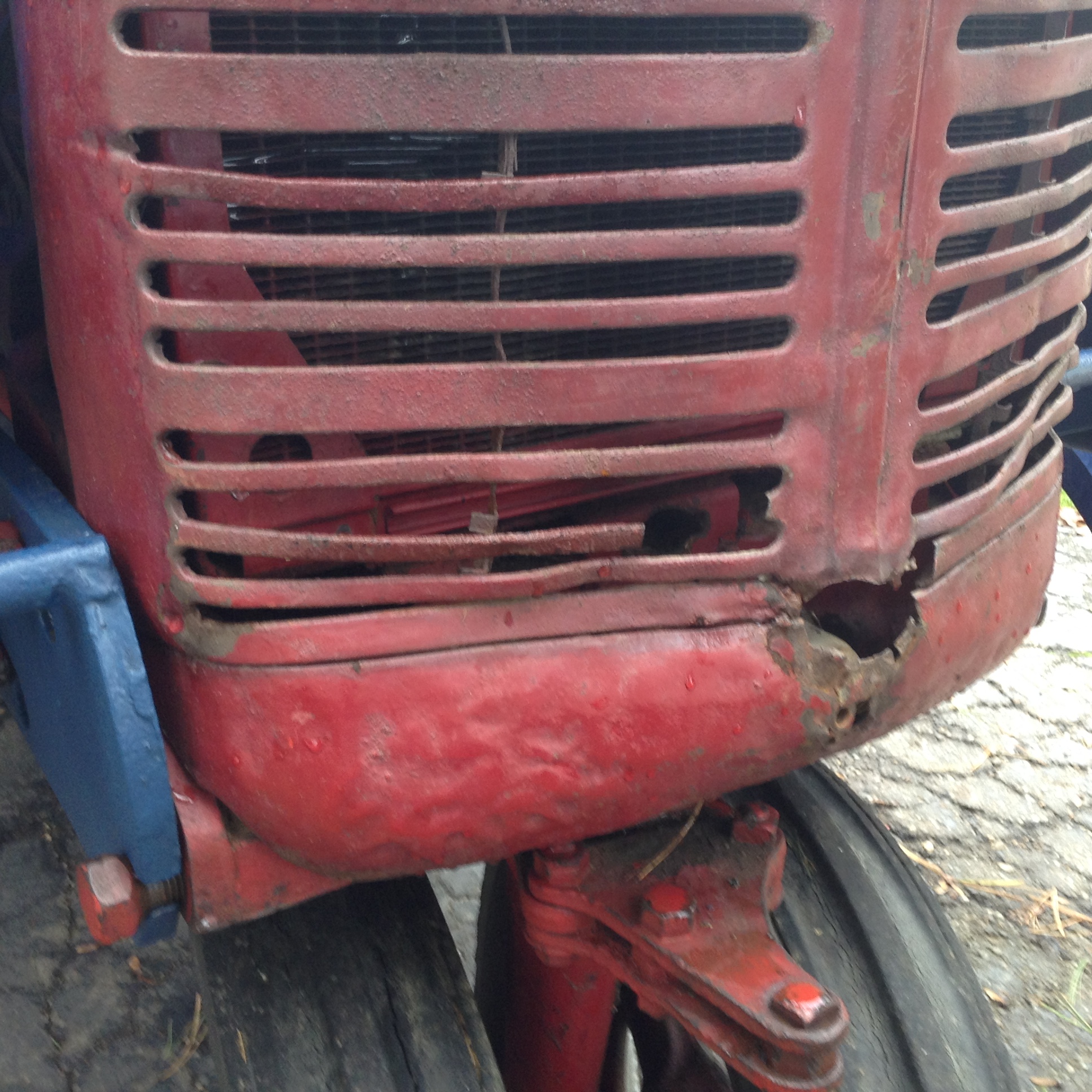 Repair the Farmall C Grill - Projects, Builds, & Restorations - Red ...