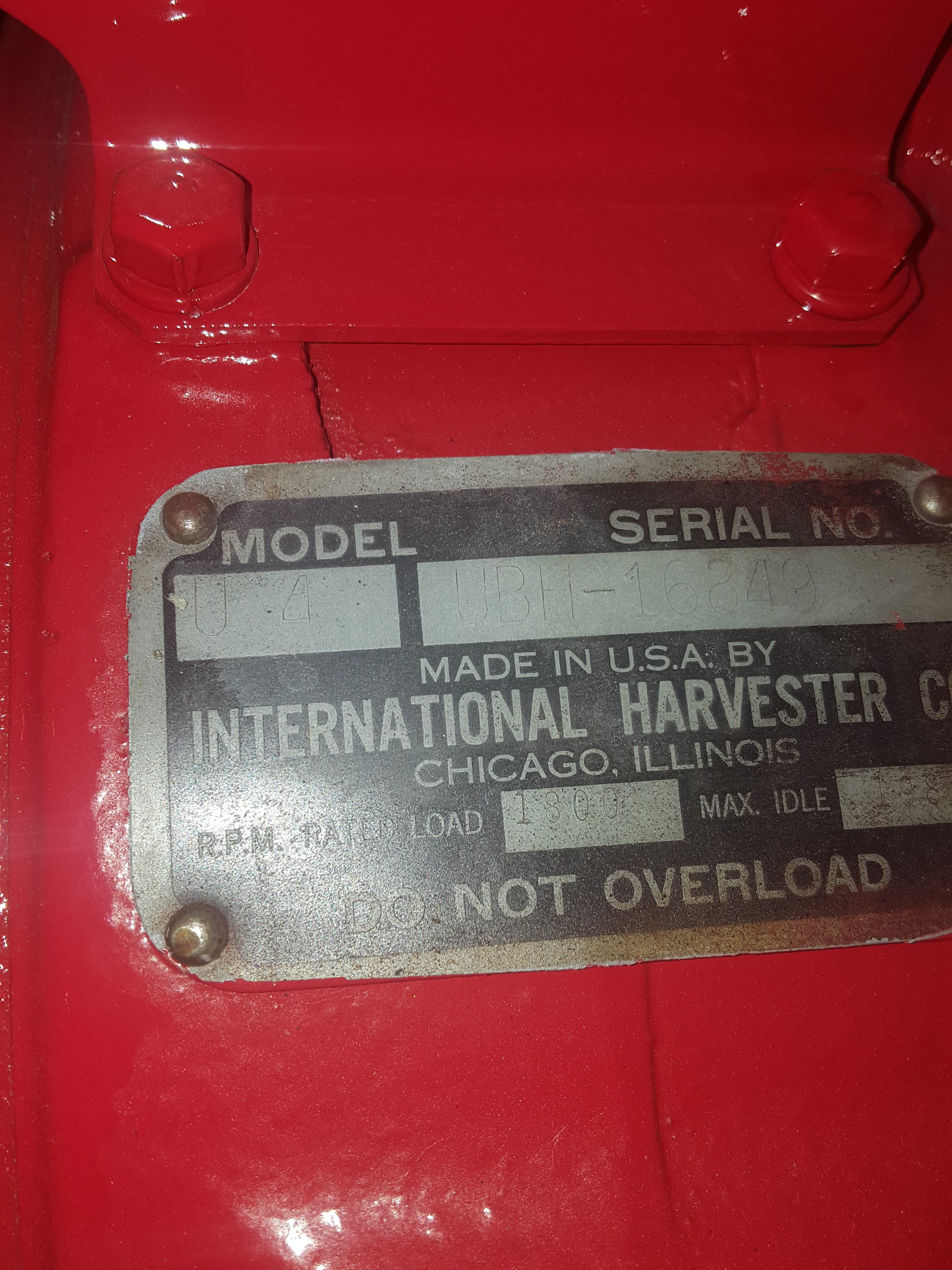 U4 Power Unit - Page 2 - Projects, Builds, & Restorations - Red Power ...