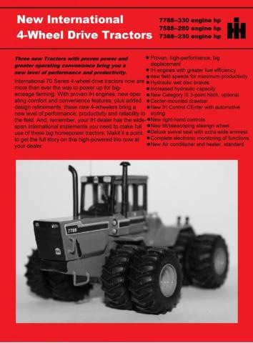 Case IH 9190 - Ever Built? - Technical IH Talk - Red Power Magazine ...