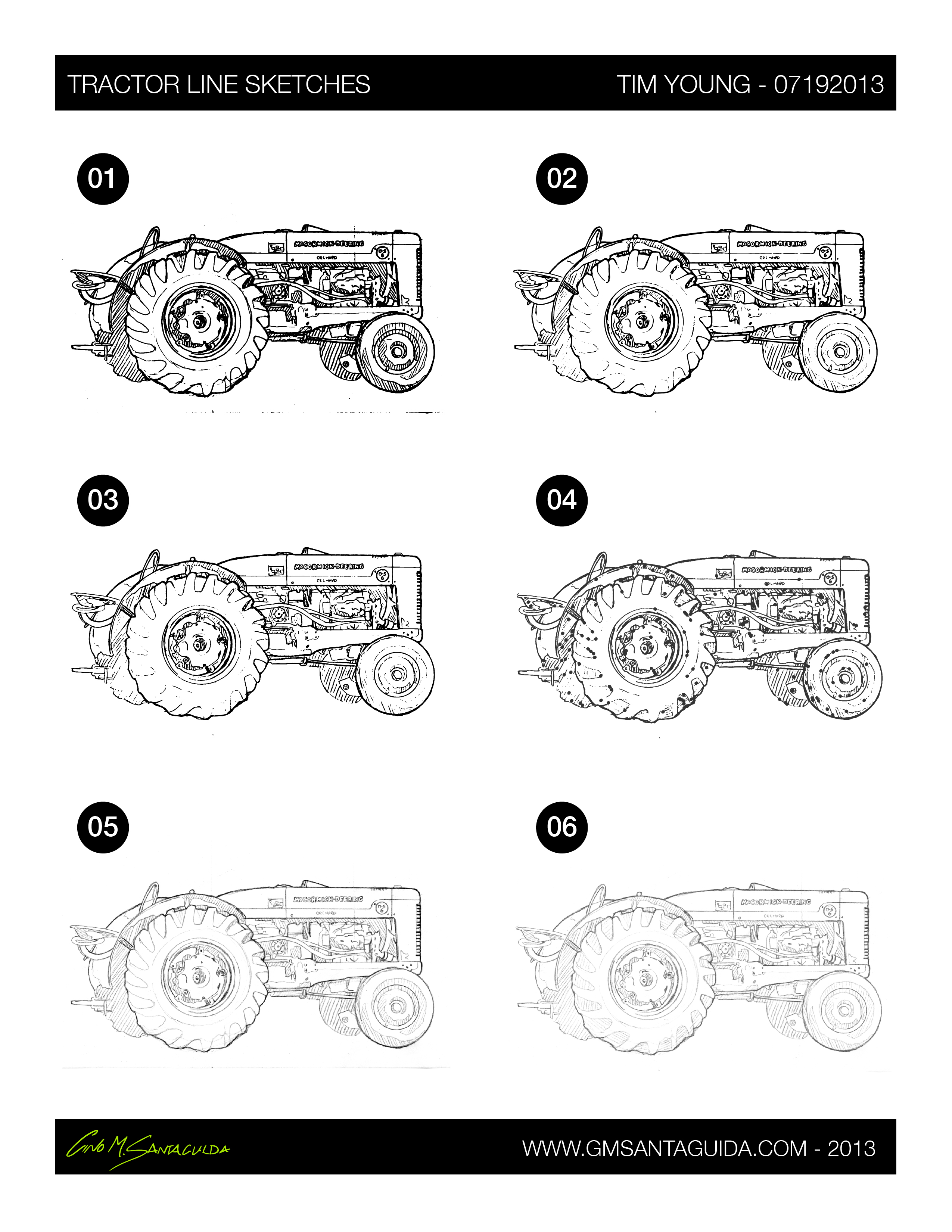 Need a good line drawing of a Farmall - General Chat - Red Power ...