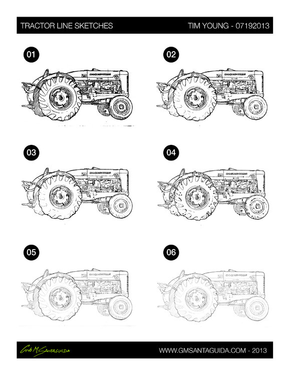 Need a good line drawing of a Farmall - General Chat - Red Power ...