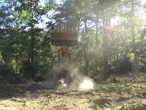 Pushing over Trees VS Digging out Stumps! - IH Construction Equipment ...