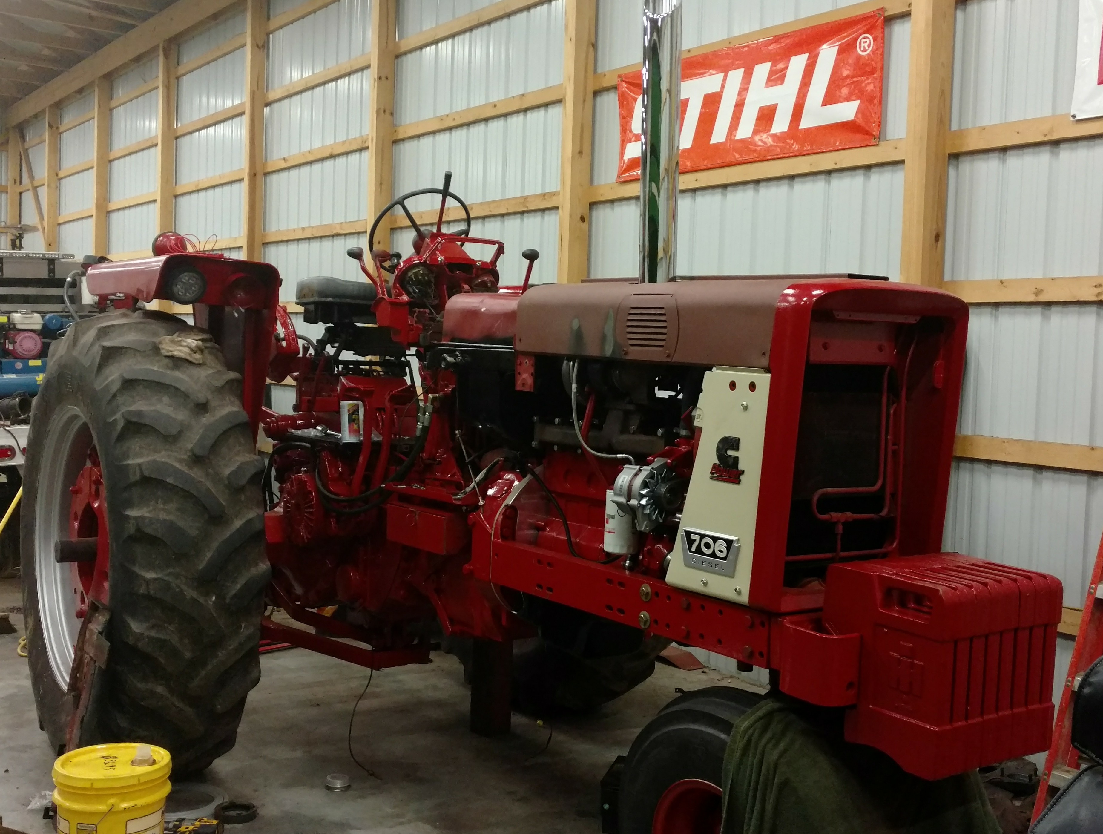 Farmall 706 Cummins swap - Projects, Builds, & Restorations - Red Power ...