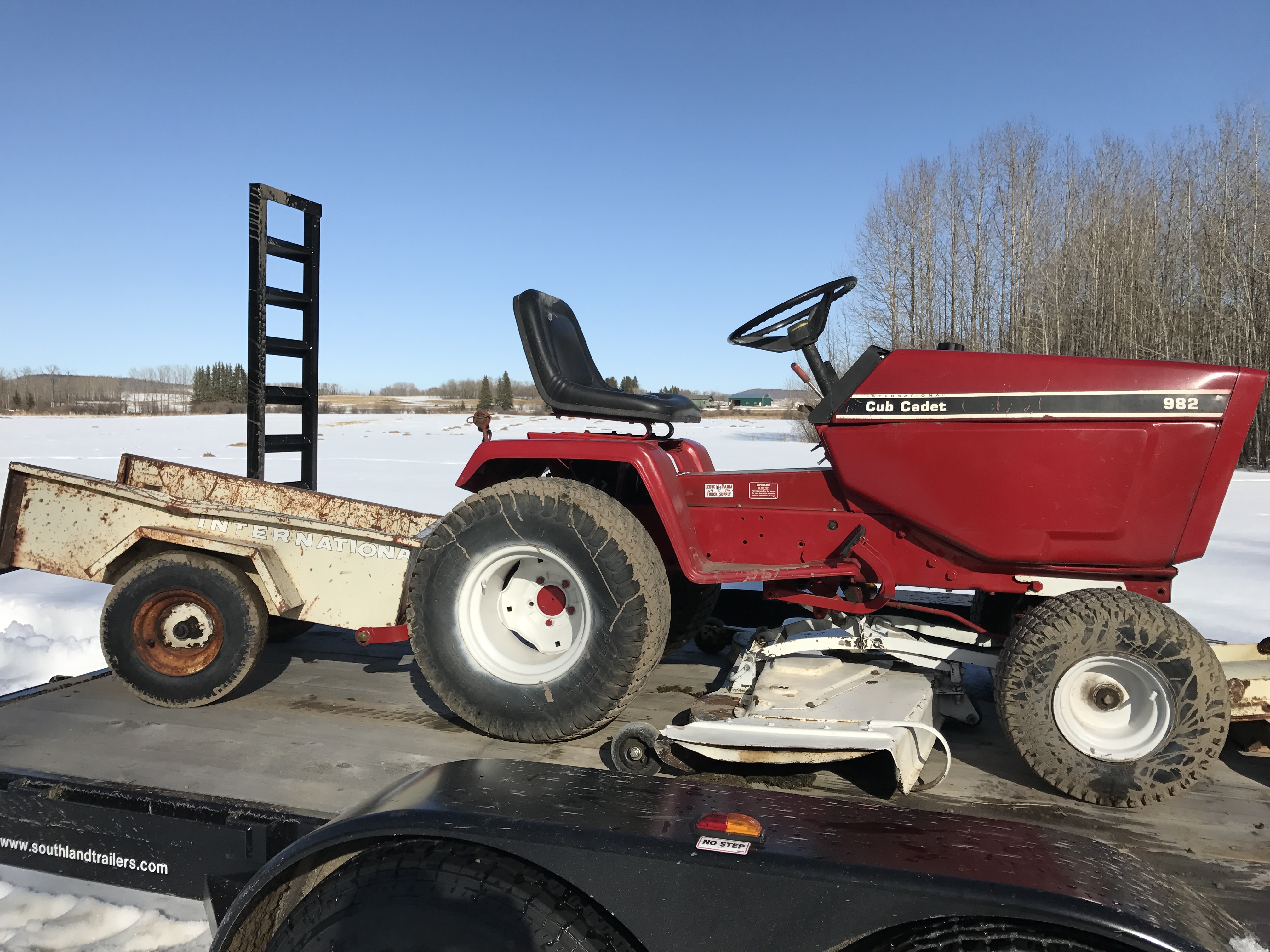 Cub Cadet 982 - General Chat - Red Power Magazine Community