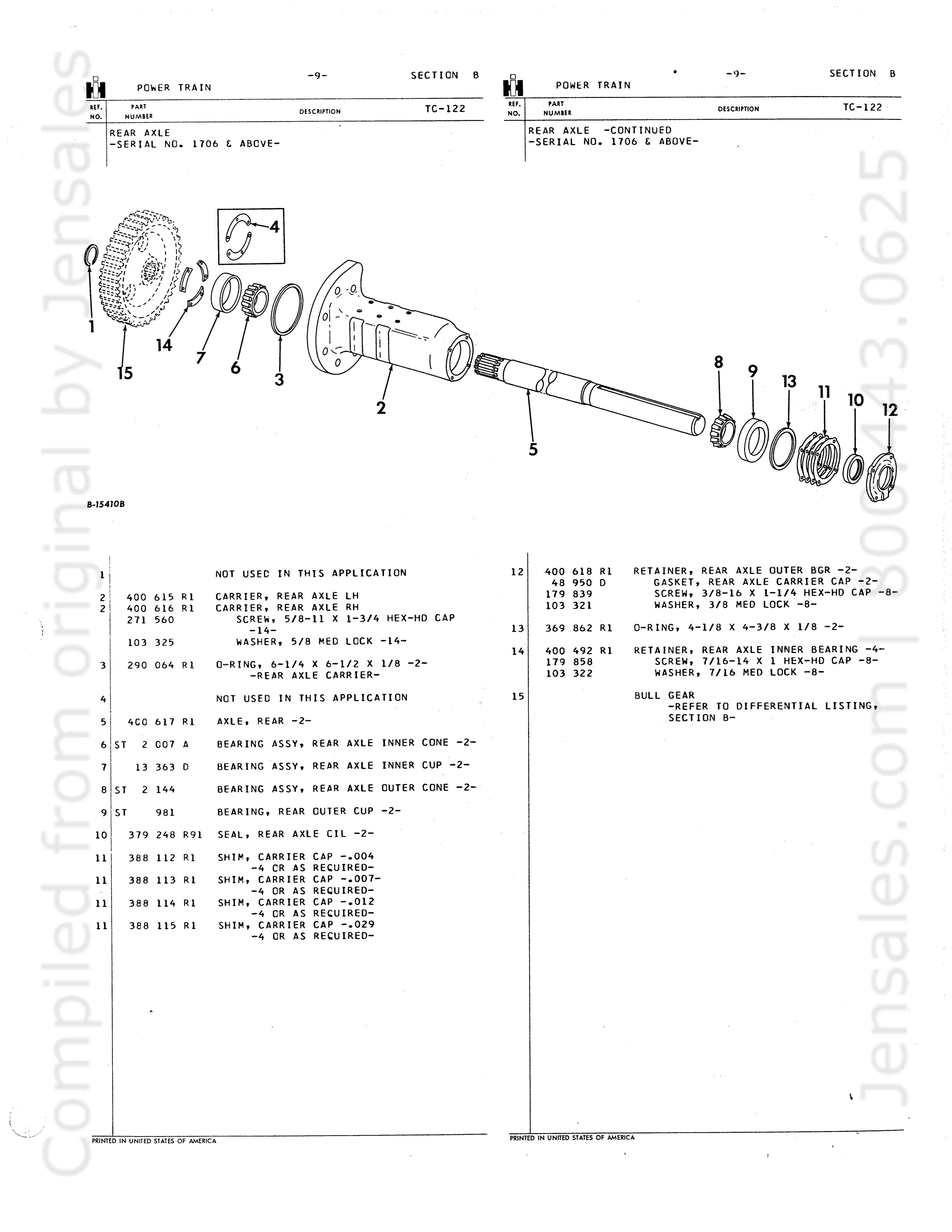 What is a Shaft Fillet Radius in a tapered bearing? - Technical IH Talk ...