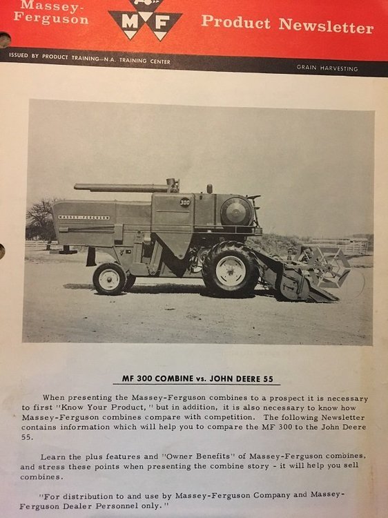 Massey 300 combine - General Chat - Red Power Magazine Community