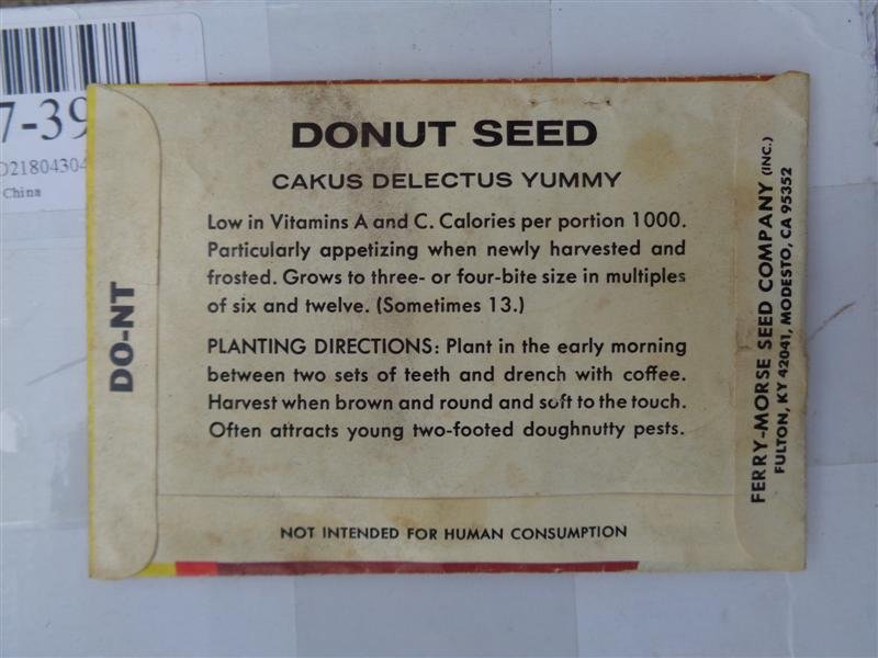 Donut Seeds - General Chat - Red Power Magazine Community
