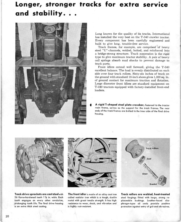 t340 sprocket advice - IH Construction Equipment - Red Power Magazine ...