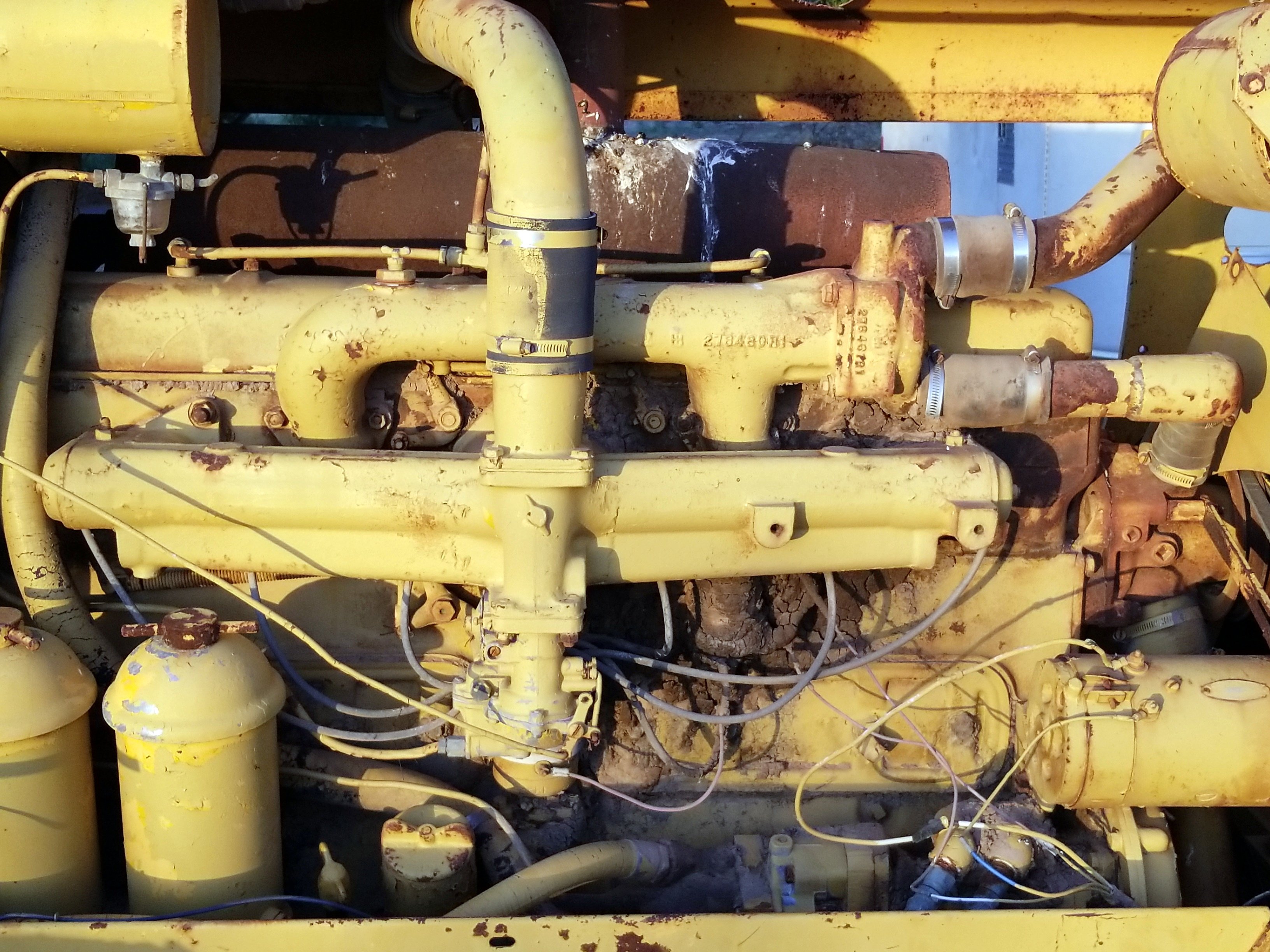 Anyone have experience with IH 554 Gas - Diesel Engine start ...