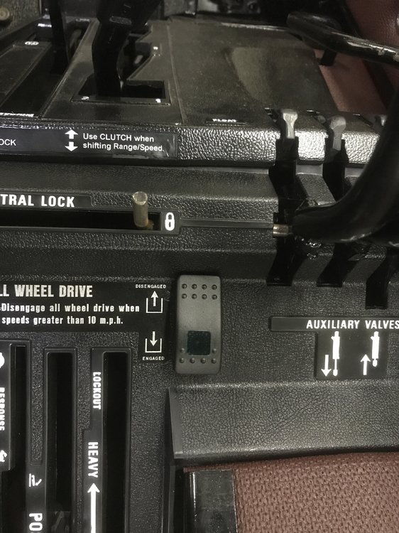 50 series MFWD switch - Technical IH Talk - Red Power Magazine Community