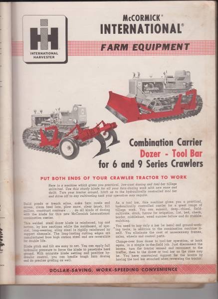 TD-9 Specs and Evolution - IH Construction Equipment - Red Power ...