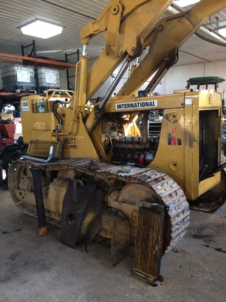 repower on Drott 150 - IH Construction Equipment - Red Power Magazine ...