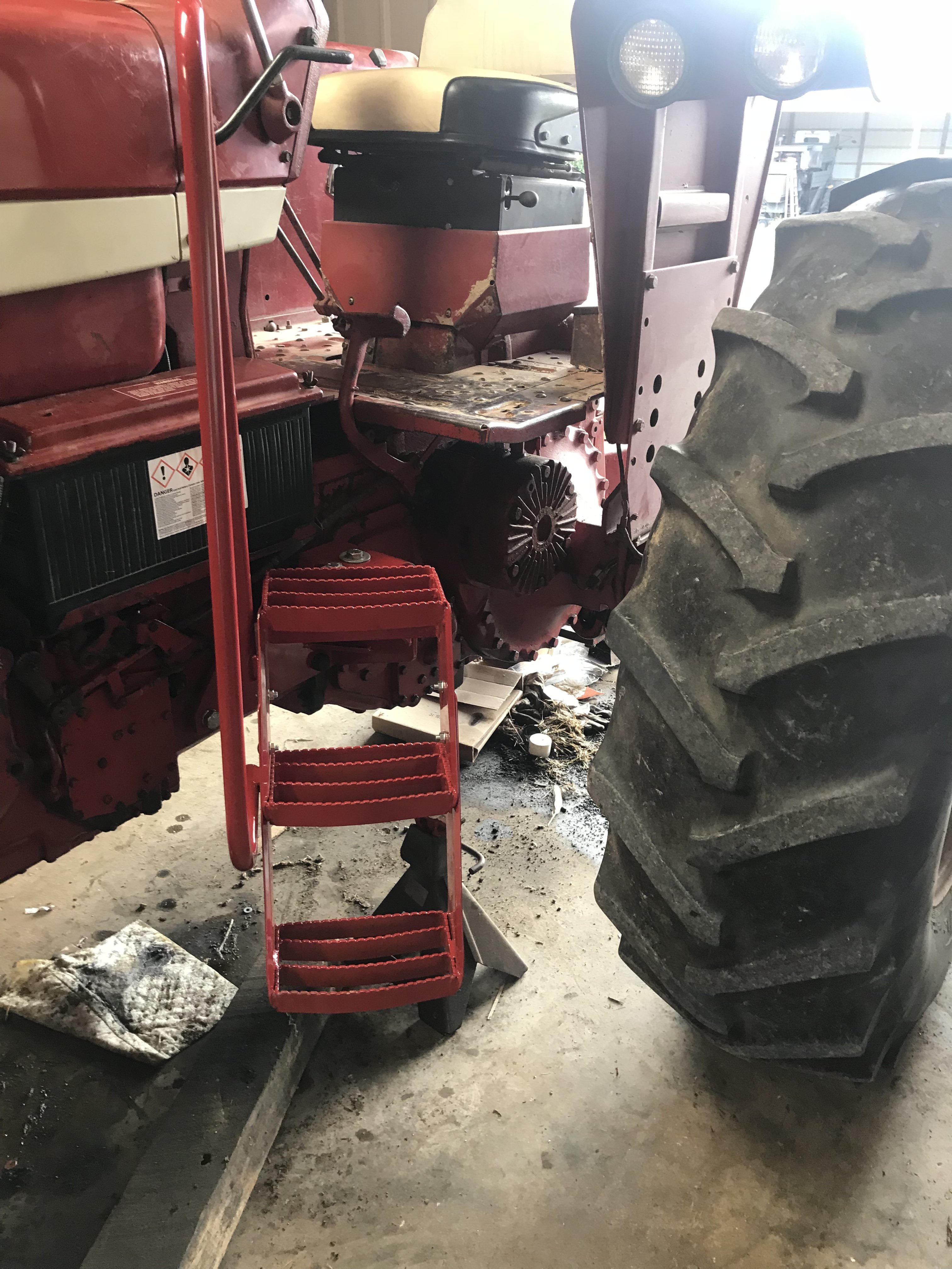 K&M steps - Technical IH Talk - Red Power Magazine Community