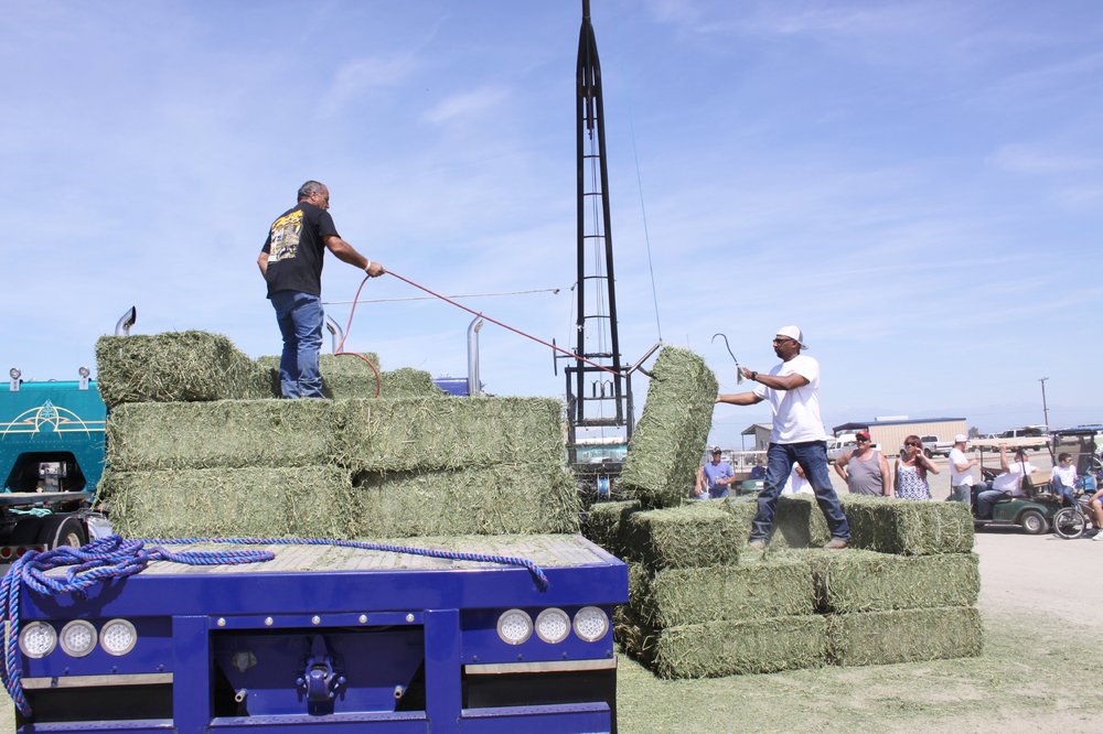 Old School Hay Bucking At CAFES ,Tulare - General Chat - Red Power ...