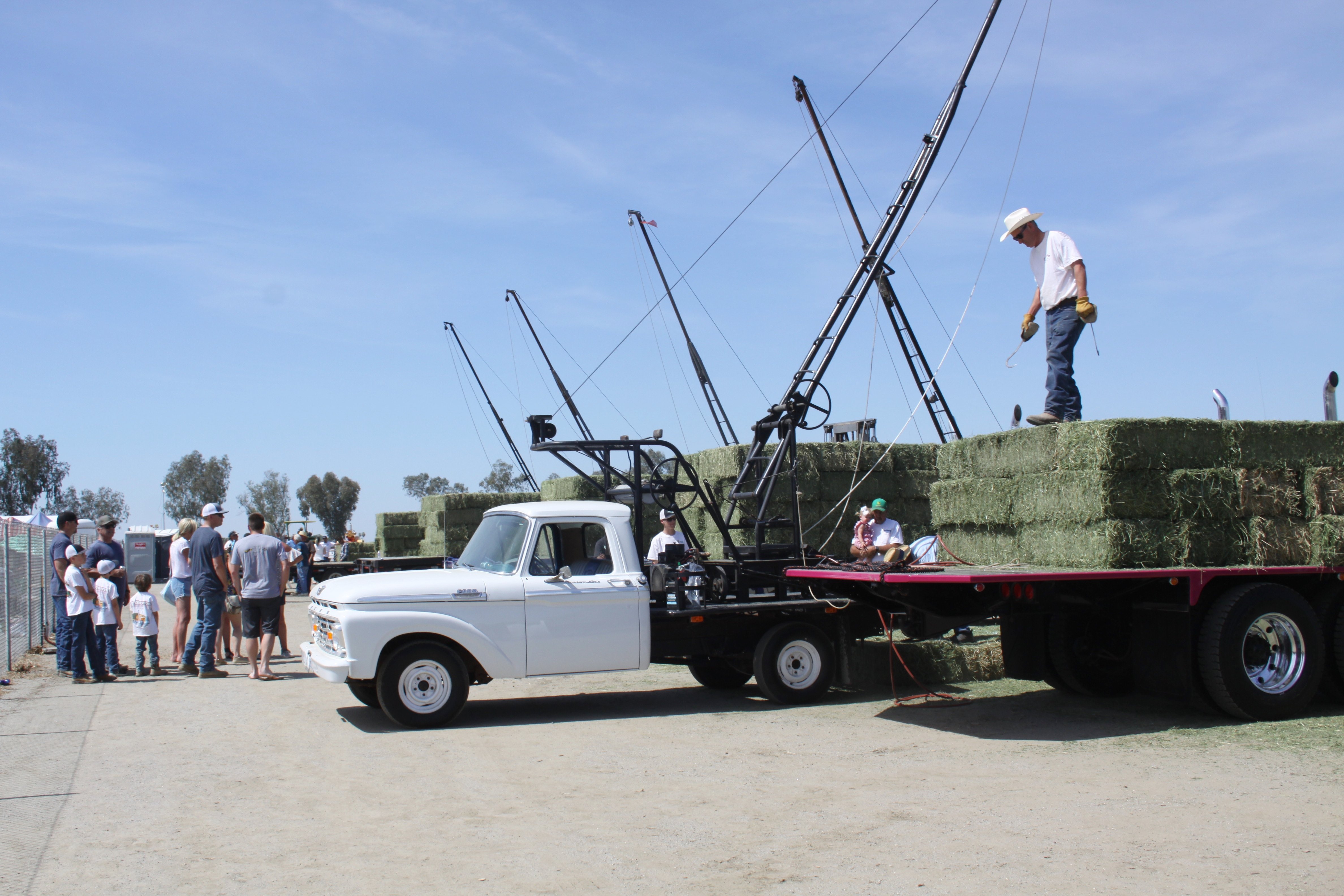 Old School Hay Bucking At CAFES ,Tulare - General Chat - Red Power ...