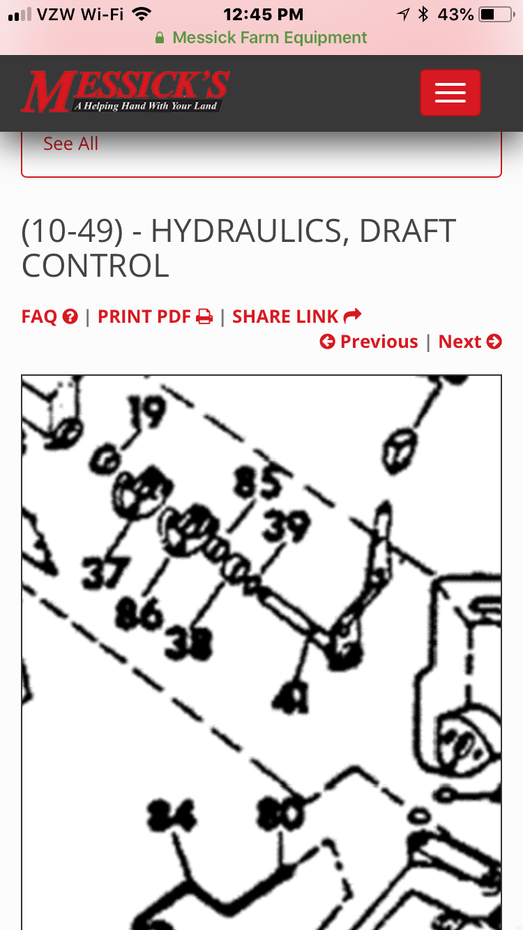 draft arms control lever loose on 1466 - Technical IH Talk - Red Power ...